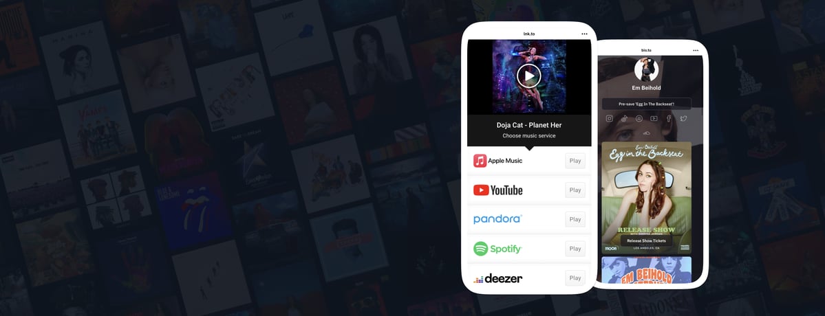 Smart Links for Music Marketing, Podcasts and Artist Promotion | Linkfire