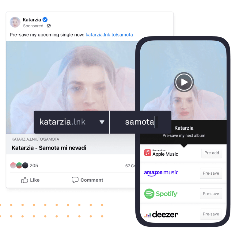Pre-save on Spotify, Apple, Amazon Music, or Deezer | Linkfire